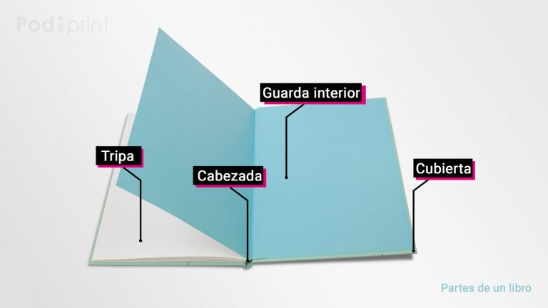 Estas son las partes de un libro [ Exteriores & Interiores ]